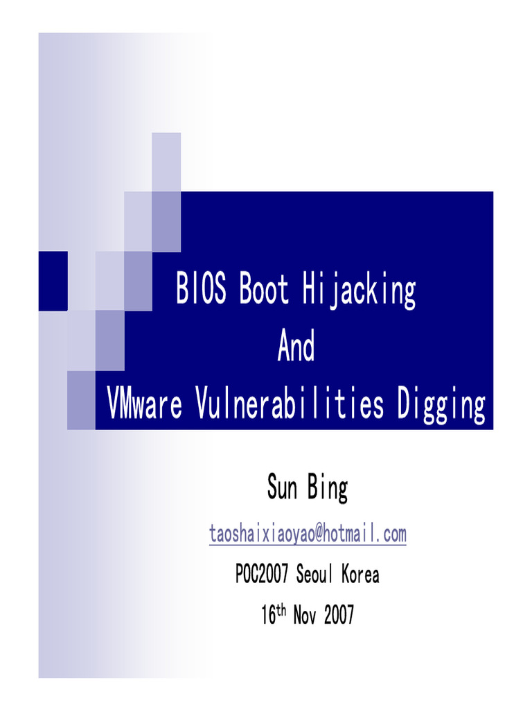 Sunbing | PDF | Bios | Booting