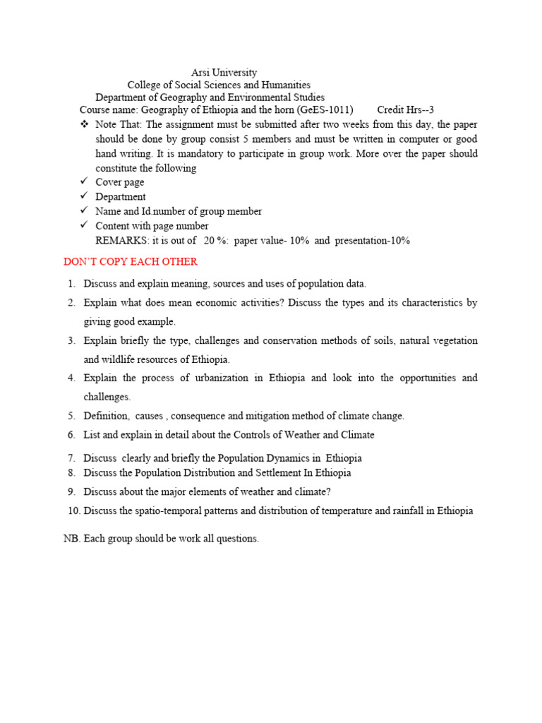 Assignment 2016 GeES 1011 Mgt,Acc. | PDF