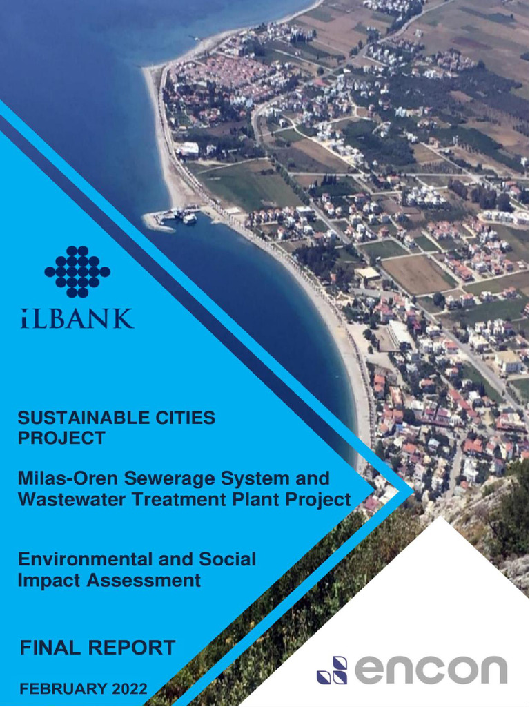 Milas Oren Sewerage System and Wastewater Treatment PDF 1645788945 ...