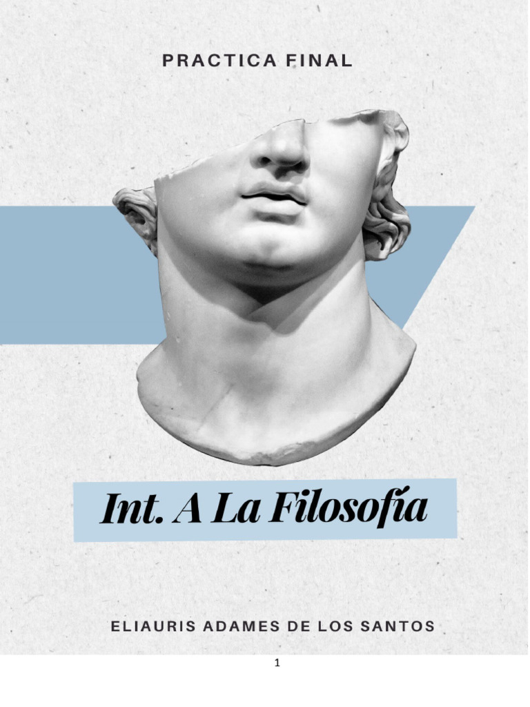 Trabajo de Filosofia | PDF | Metafísica | Ontología