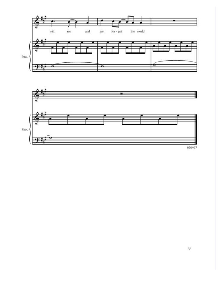 Chasing Cars Piano | PDF
