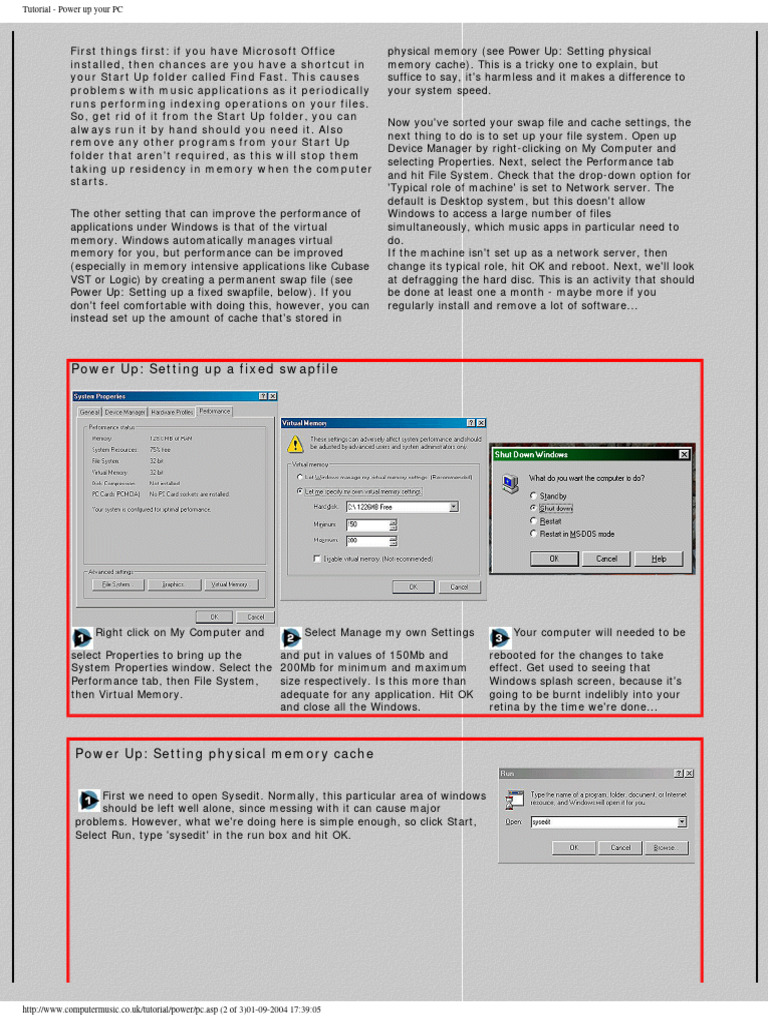 Tutorial - Power up your PC | PDF | Windows Registry | Computer File