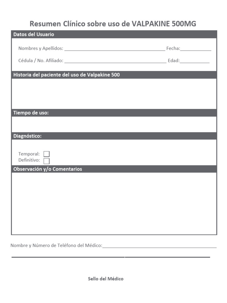 Resumen Clinico Mapfre Valpaking | PDF