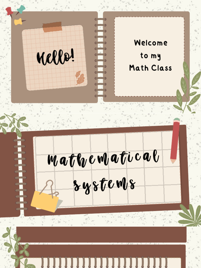 Quarter 3 - Module 1 - Mathematical Systems | PDF