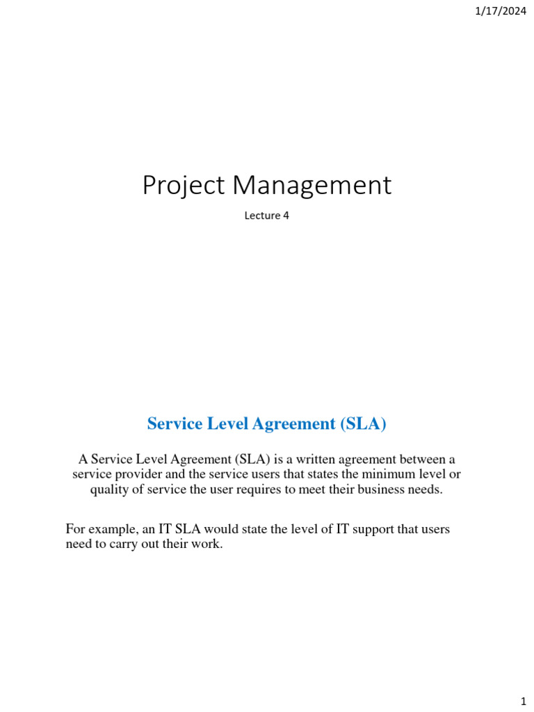 Presentation4 Very Good Thing | PDF | Service Level Agreement ...