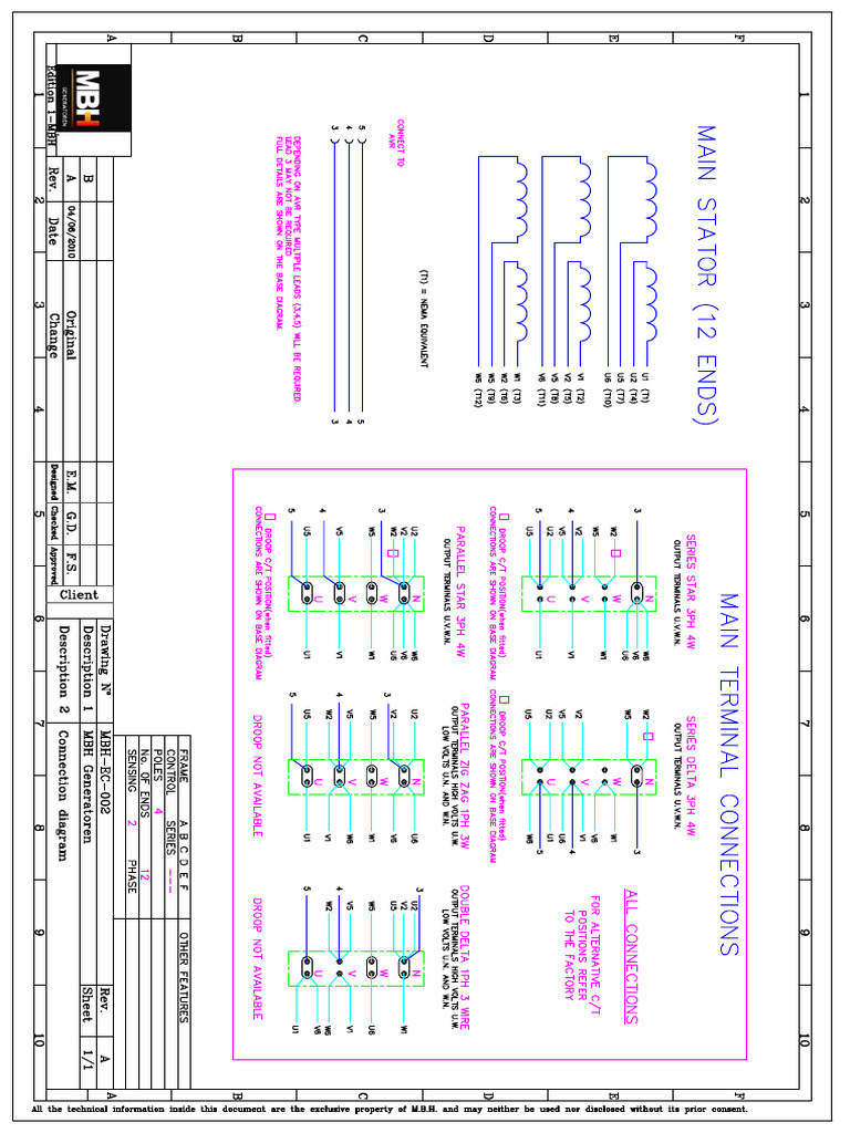T12 Connection Diagram | PDF