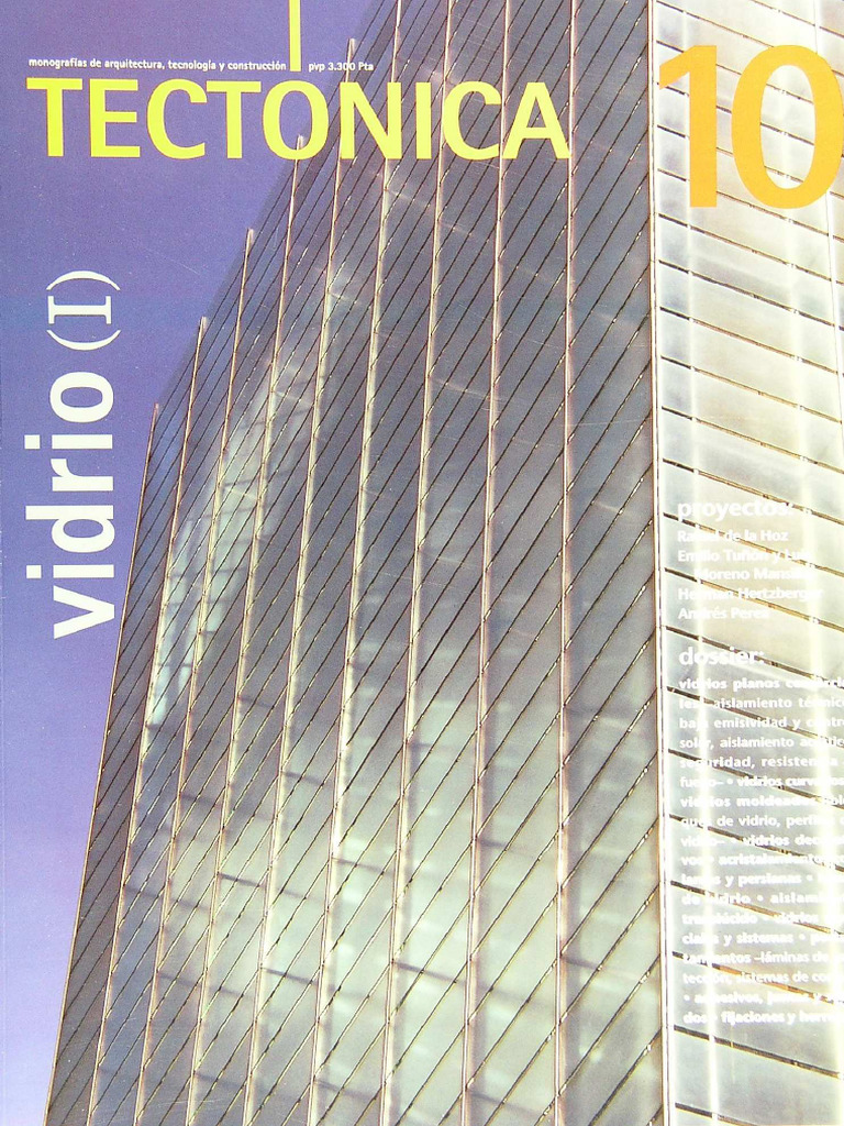 Tectonica - 10 - Vidrio (I) | PDF