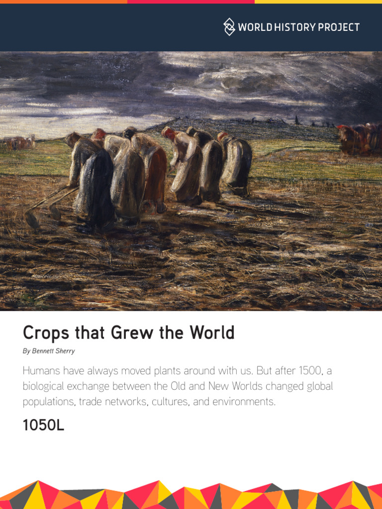 Impact of Crops on Global History | PDF | Potato | Agriculture