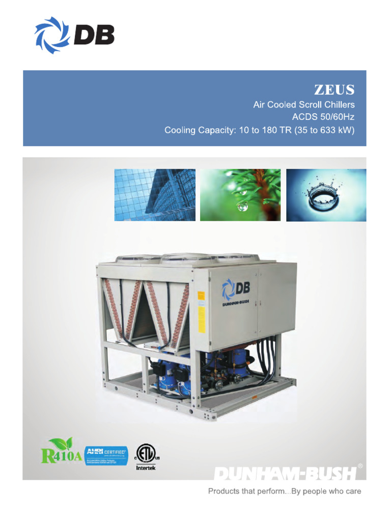 Zeus Acds Series Brochure | PDF | Heat Exchanger | Mechanical Engineering