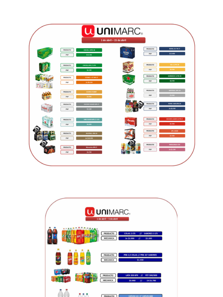 Unimarc Catálogo Abril Multimecánica 1 de Abril Al 15 de Abril | PDF