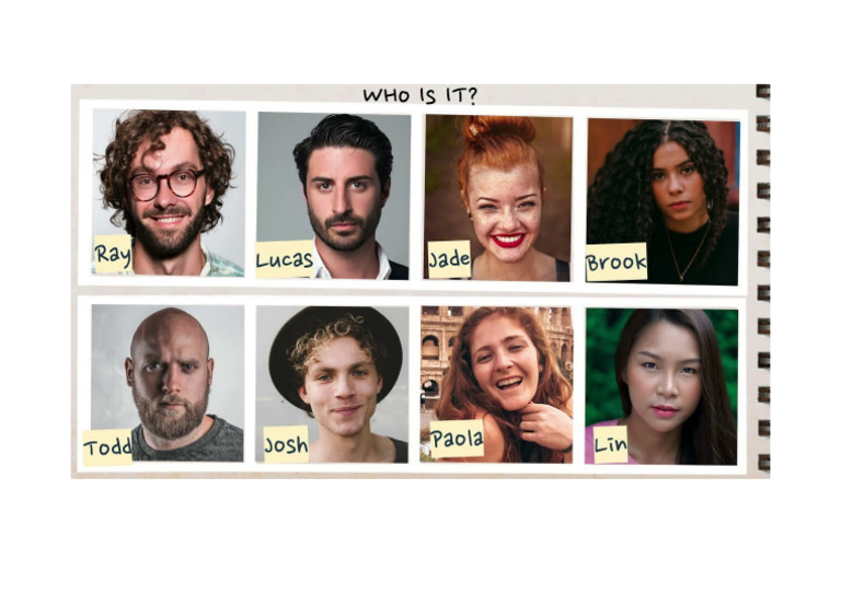 Faces Description | PDF