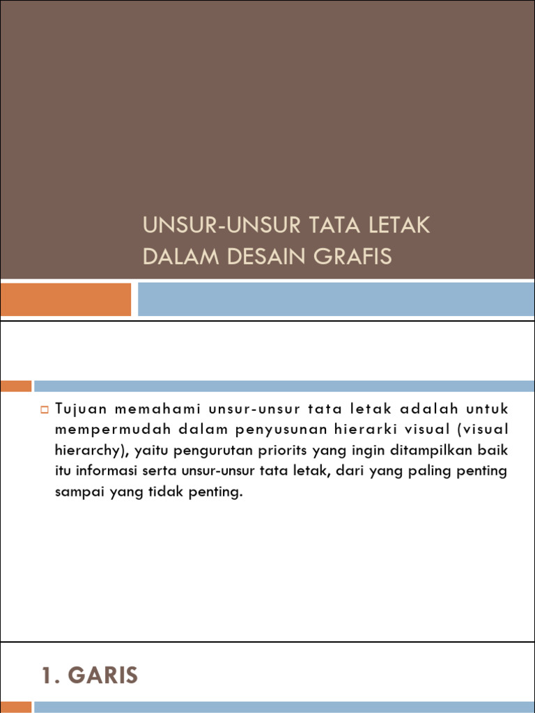 Unsur Tata Letak | PDF