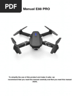 E88 Pro Drone With 4k Camera Manual | PDF