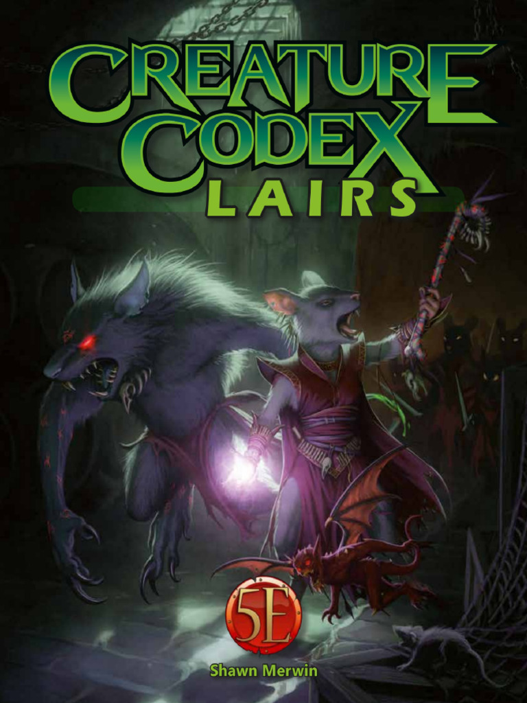 Creature Codex Lairs | PDF