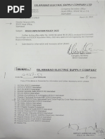 REVISED DEPUTATION POLICY of WAPDA | PDF | Pension | Salary