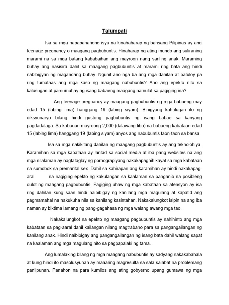 Talumpati | PDF