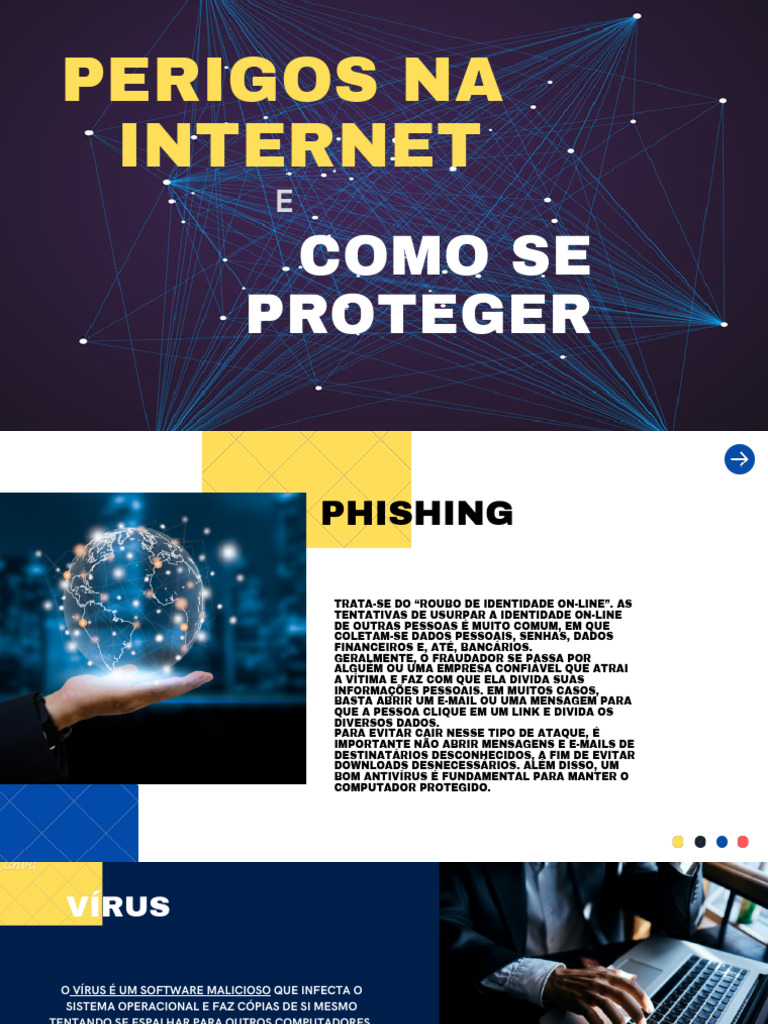 Perigos Na Internet e Como Se Proteger | PDF