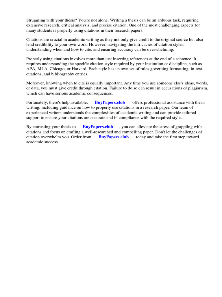 How To Properly Use Citations in A Research Paper | Download Free PDF ... How To Properly Use Citations in A Research Paper | Download Free PDF ...
