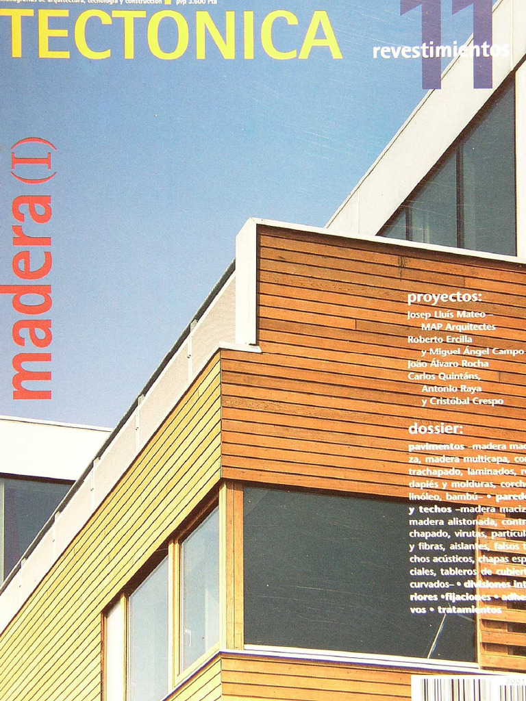 Tectonica - 11 - Madera (I) | PDF
