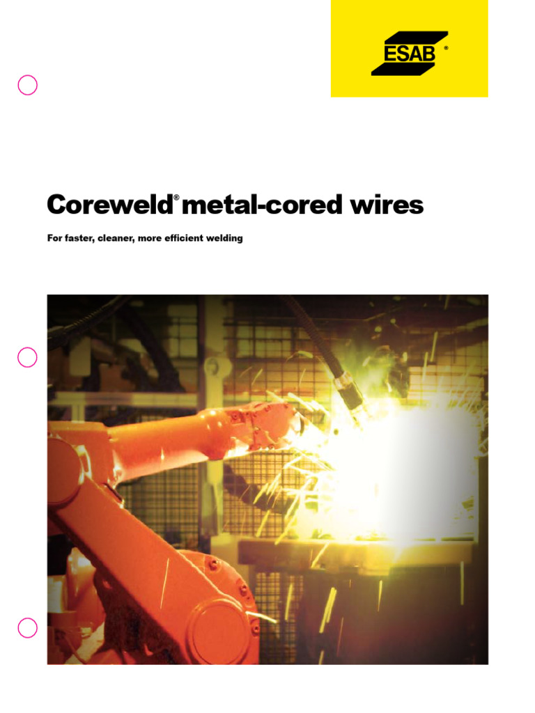 COR-1076 - Coreweld Brochure | PDF | Welding | Construction