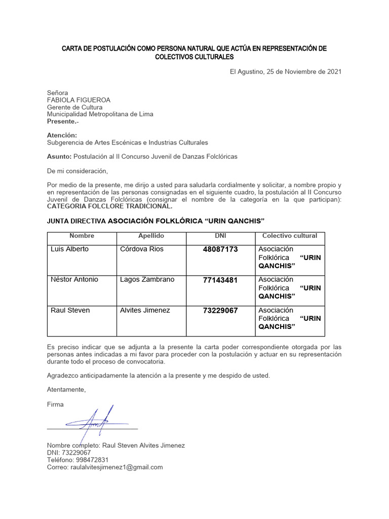 Carta-De-Postulación-De-Persona-Natural-En-Representación-De-Colectivo ...