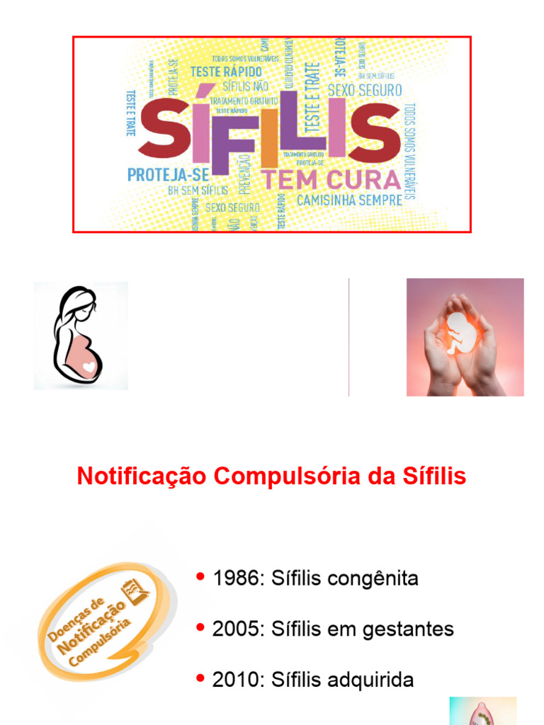 Notificação da Sífilis: Dados e Tratamento | PDF | Especialidades ...