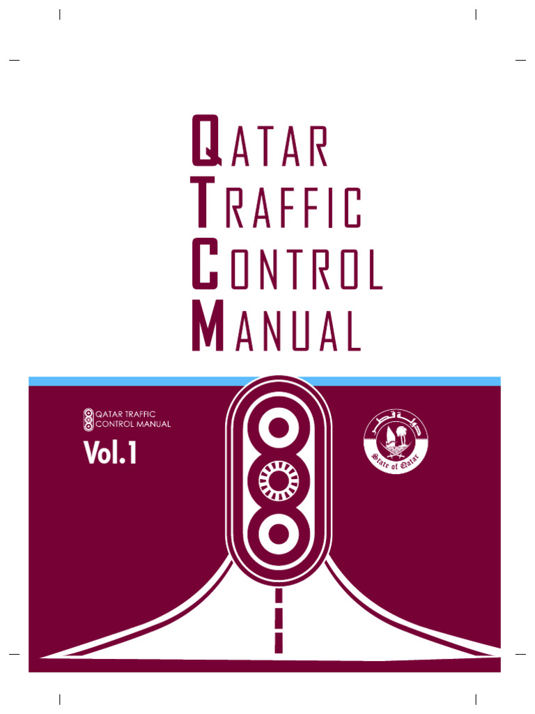 Qatar Traffic Control Manual Volume 1 | PDF | Interchange (Road ...