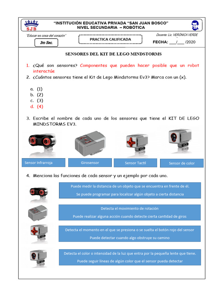 Practica Kit Ev3 | PDF