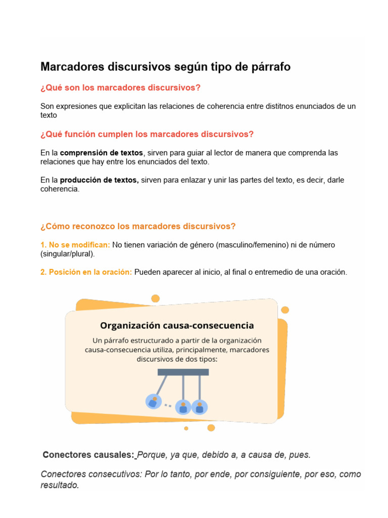 Marcadores Discursivos en Párrafos | PDF | Hemisferio cerebral | Cerebro