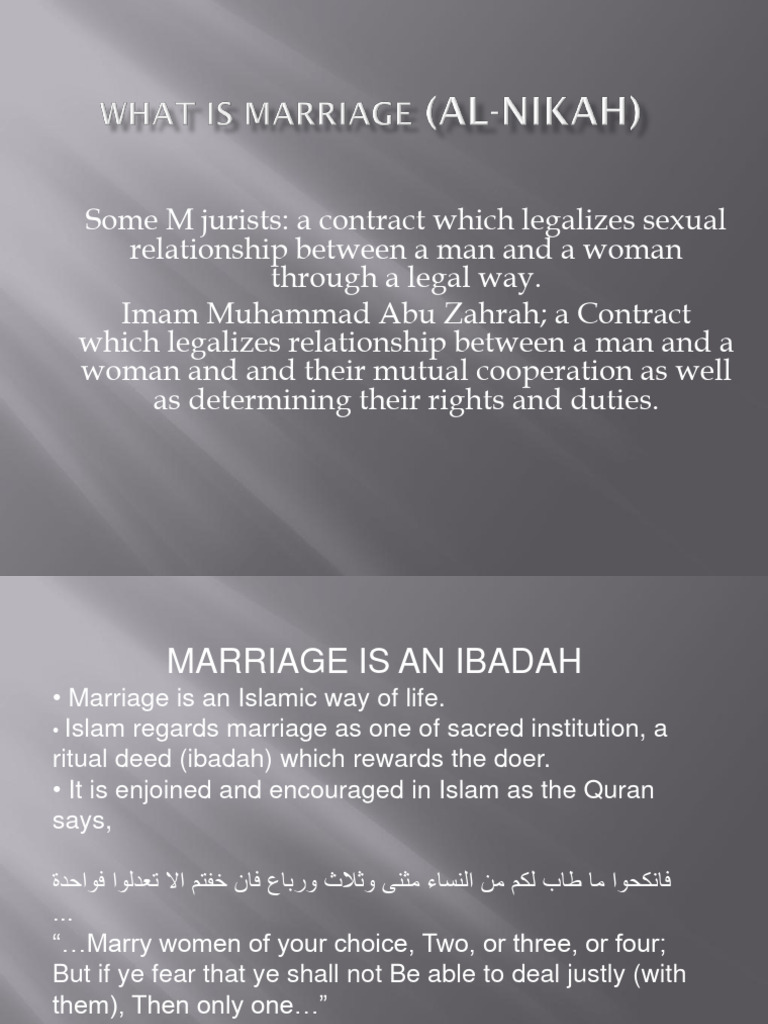 al nikah | PDF | Marriage | Abrahamic Religions