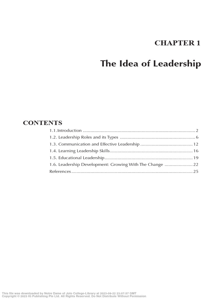 Educational Leadership Essentials | PDF | Leadership | Communication