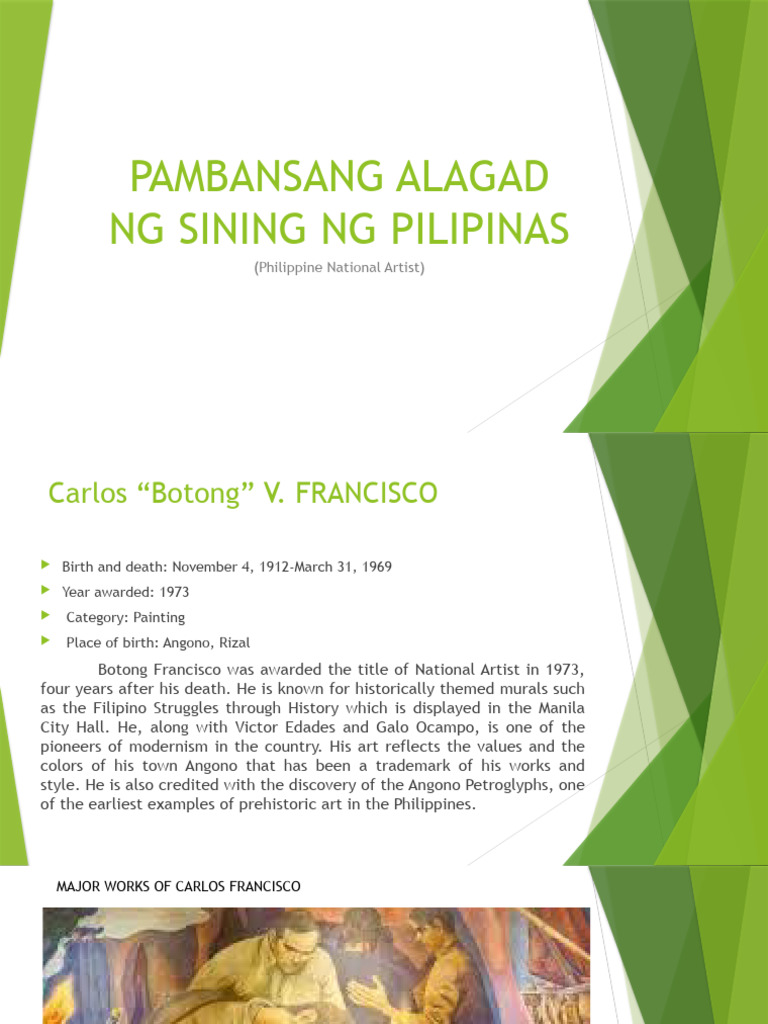 PAMBANSANG-ALAGAD-NG-SINING-NG-PILIPINAS | PDF | Philippines PAMBANSANG-ALAGAD-NG-SINING-NG-PILIPINAS | PDF | Philippines