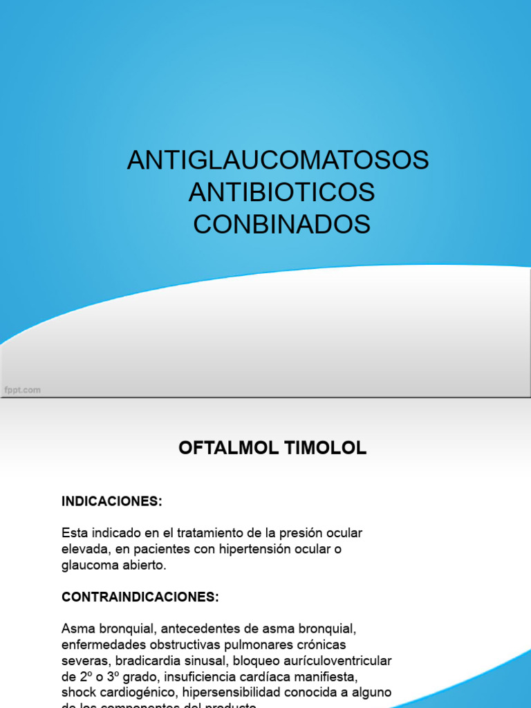 Temas Examen Oftalmo - 03 Septiembre 2022 | PDF | Glaucoma | Antiinflamatorio