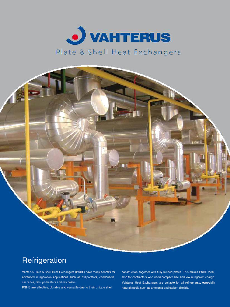 Vahterus-Intercambiador de Placas-Pshe | PDF | Heat Exchanger | Heat Transfer