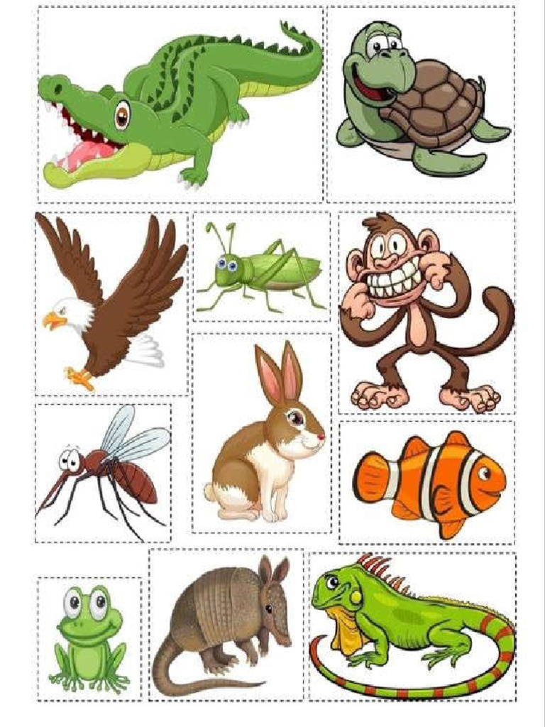 Recortes de Animales | PDF