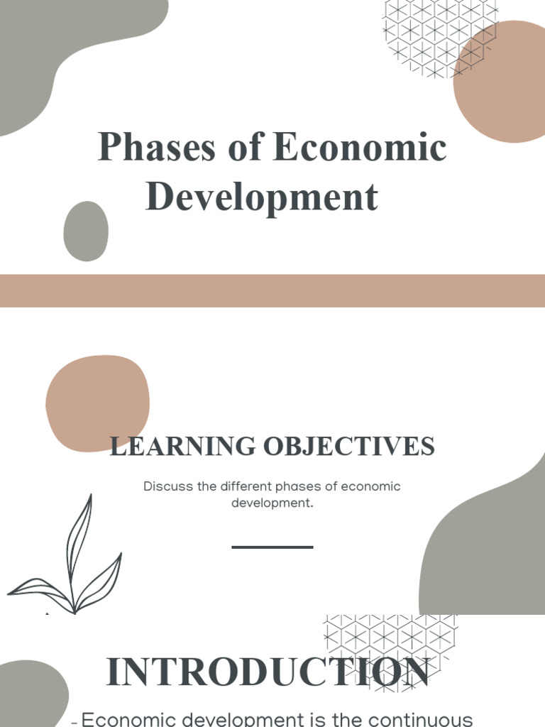 phases of economic development | PDF | Planets | Saturn