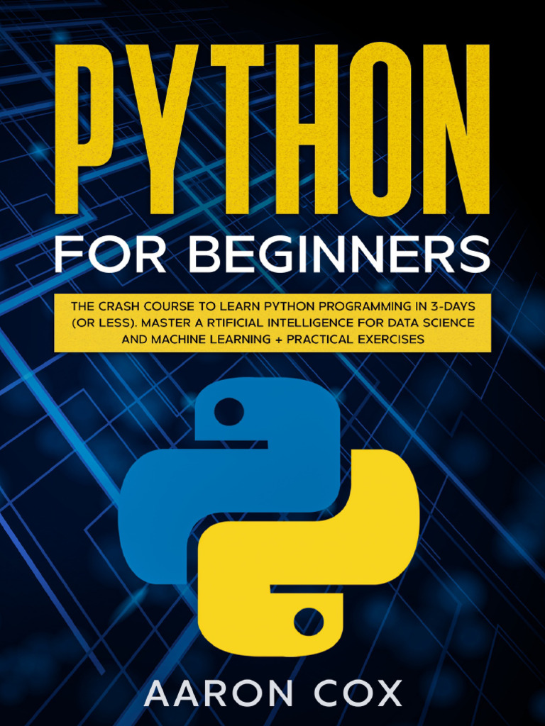 Python For Beginners - The Crash - Aaron Khan | PDF | Boolean Data Type | Python (Programming ...