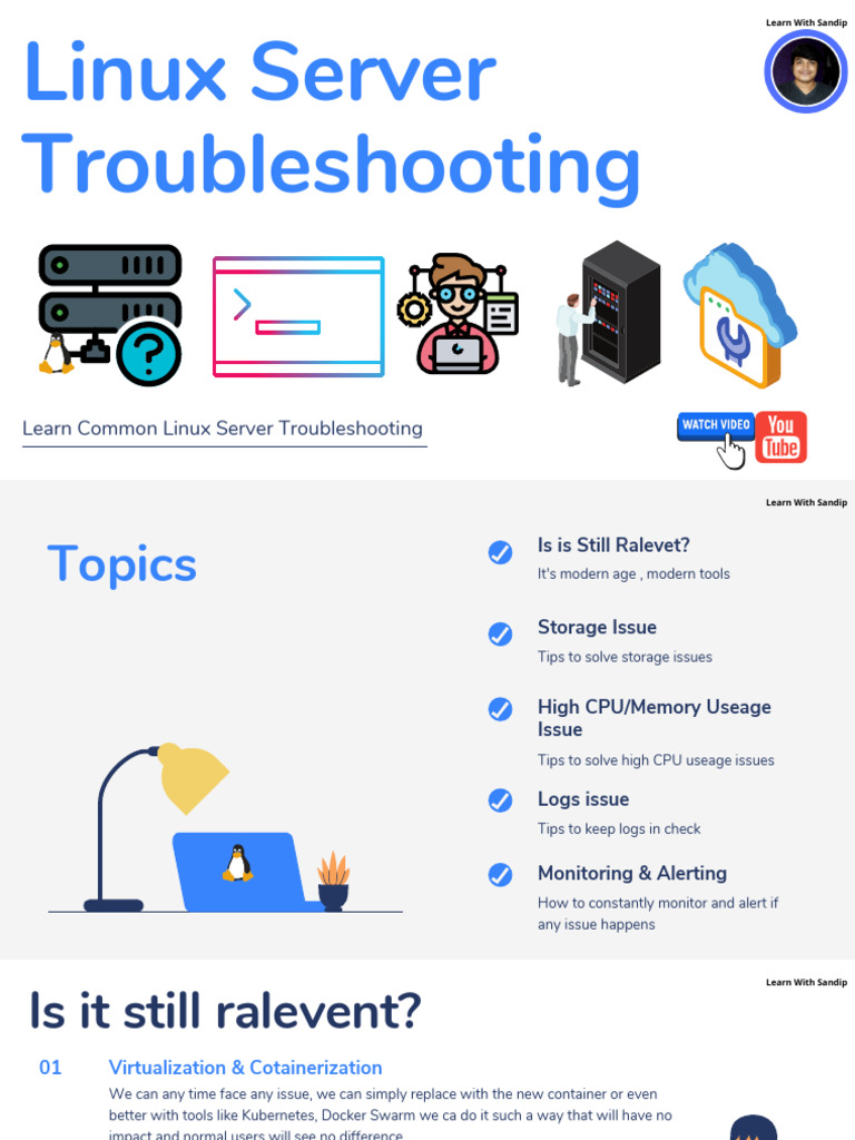 Linux Server Troubleshooting | PDF | Computer Data Storage | Computer ...