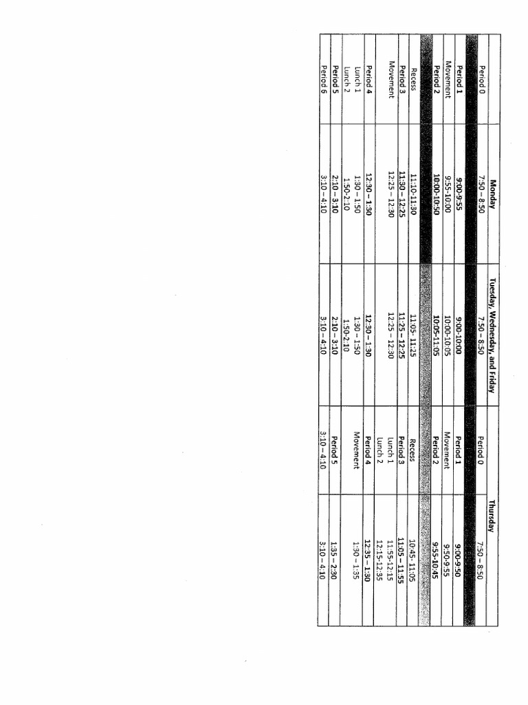 Bell Times - 2023 | PDF