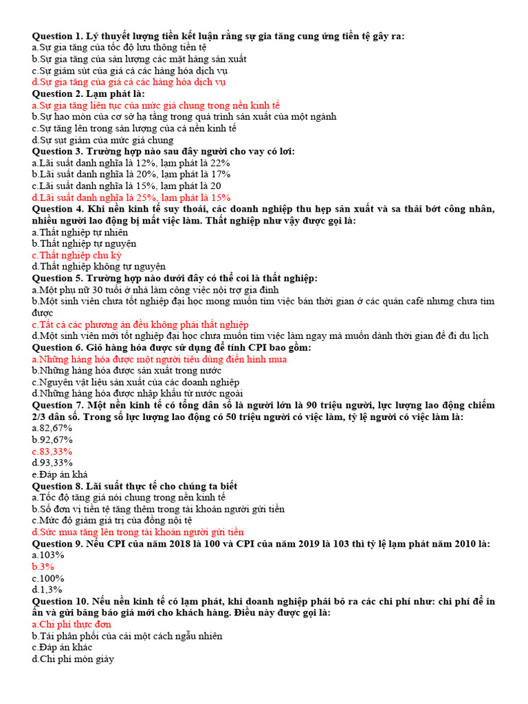 Ec101 - Chương 8 | PDF