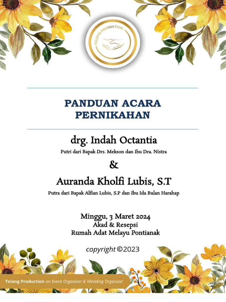 Roundown Indah & Auranda - 3 Maret 2024 | PDF