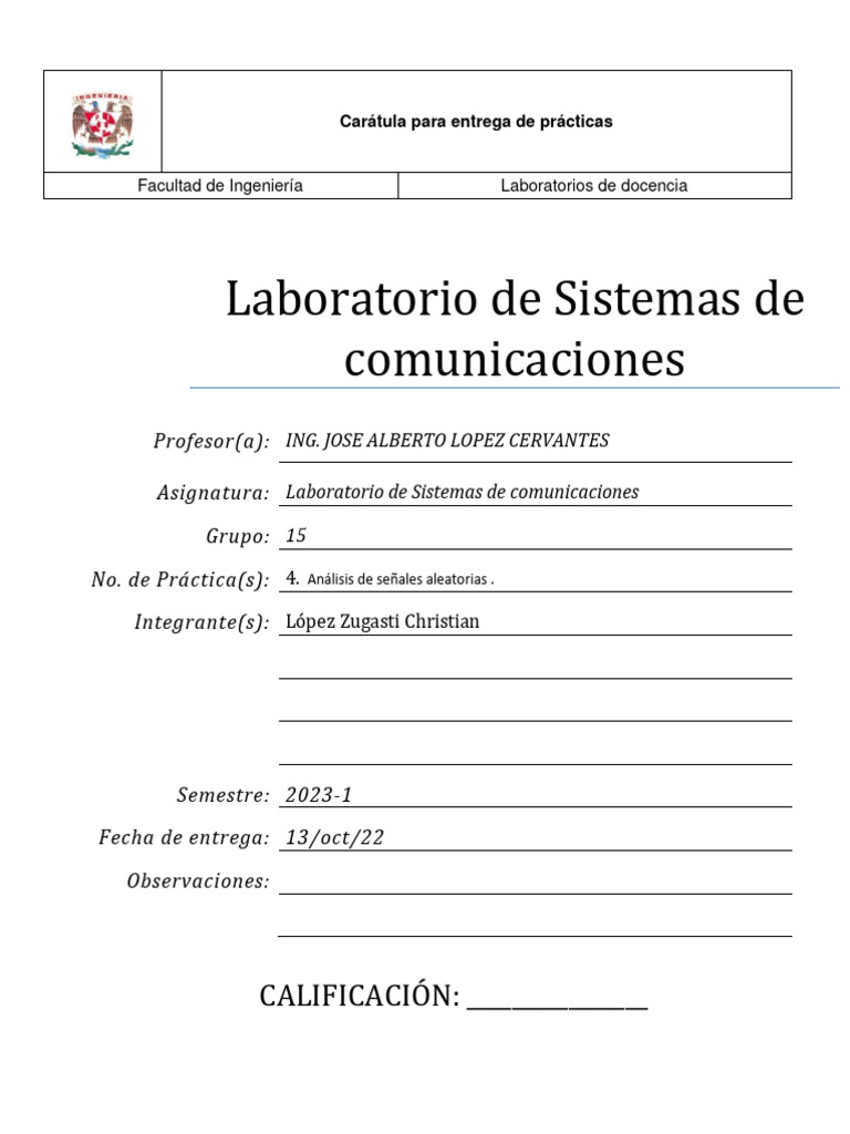Practica4 Sistemas | PDF | Frecuencia | Hertz
