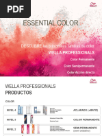 Catalogo Carta Coloraciones Wella-Int | PDF | Color | Sistema visual