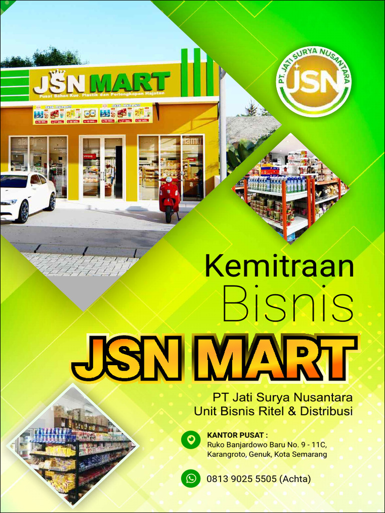 Peluang Kemitraan di JSN Mart | PDF | Pengelolaan Keuangan & Uang | Hukum