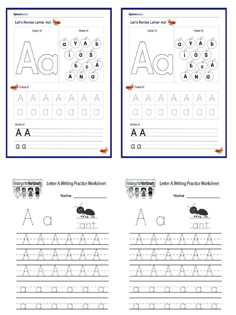letter A | PDF