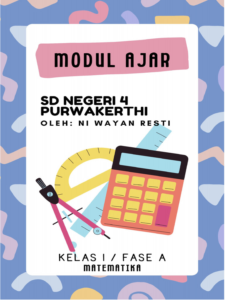 Modul Ajar Kelas 1 - Penjumlahan Dan Pengurangan | PDF