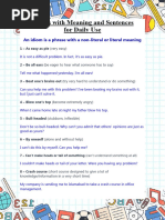 English Chunks: A Comprehensive List | PDF