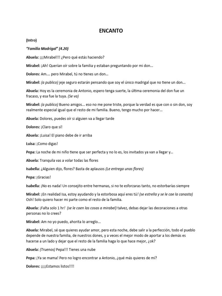 ENCANTO | PDF
