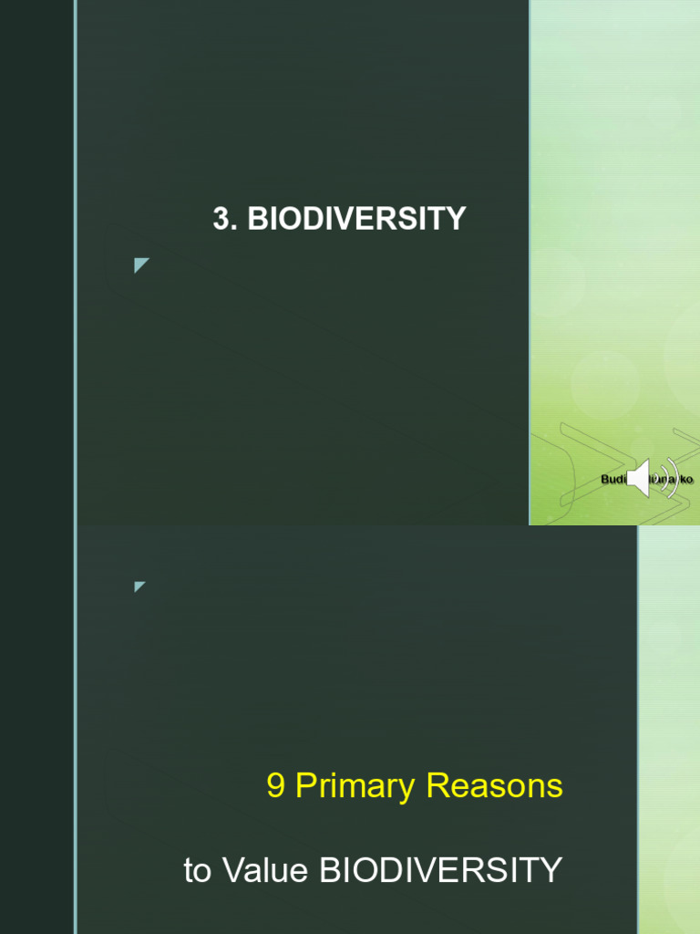 3 Biodiversity | PDF | Biodiversity | Taxonomy (Biology)