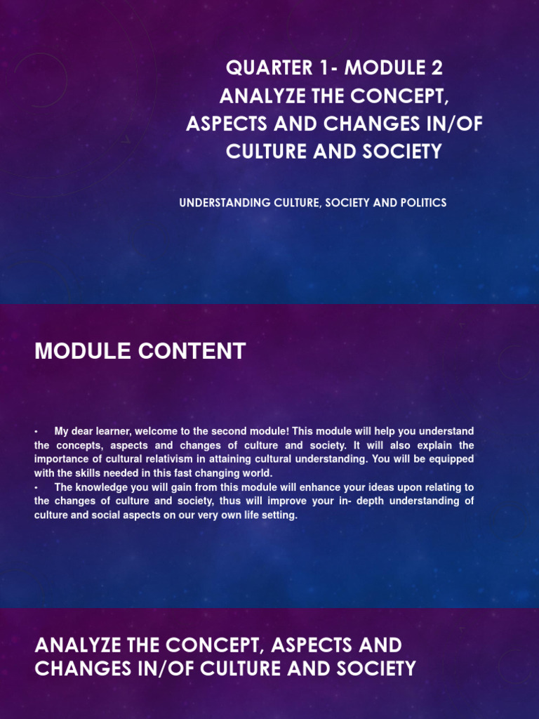 Quarter 1- Module 2(UCSP) (1) | PDF | Society | Liberal Arts Education